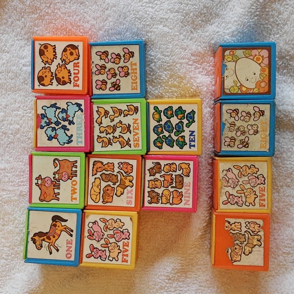 Mattel | Toys | Vintage 972 Mattel Popup Blocks | Poshmark